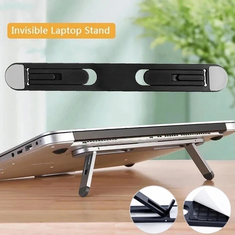 Portable Adjustable Notebook Foldable Cooling Stand Ventilated Lift ...