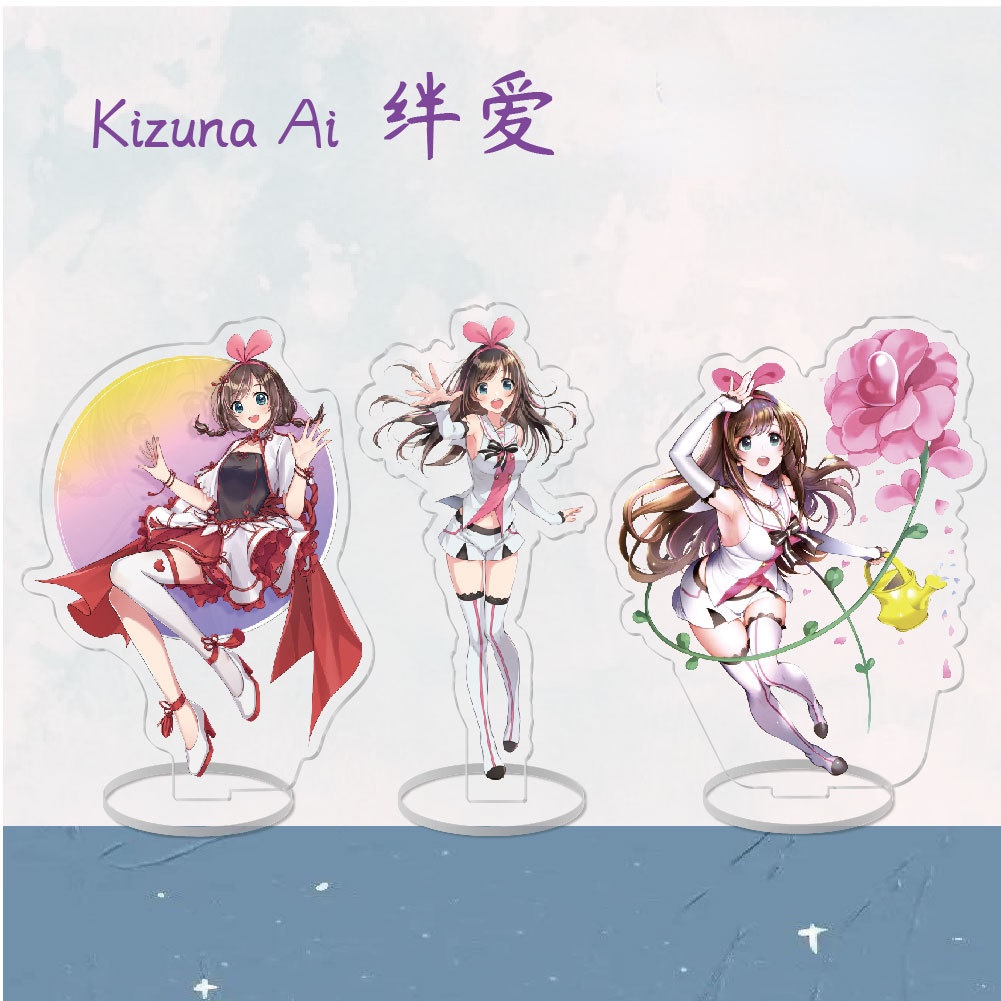 Hololive Vtuber Acrylic Stand Model Anime Kizuna Ai Stands Plate Fubuki ...