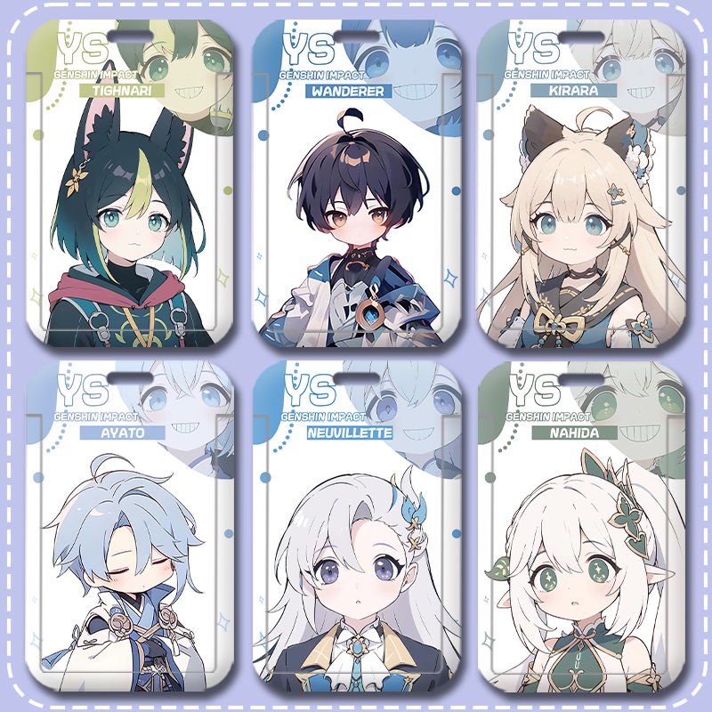 Q Version Genshin Impact neuvillette Scaramouche Furina Student Campus ...