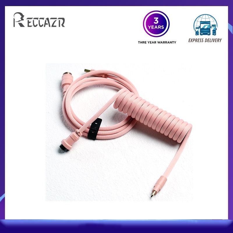 RECCAZR Custom mechanical keyboard spring typec interface keyboard ...