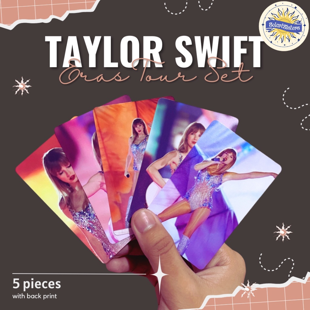 Taylor Swift ERAS Tour Set 5 pcs Swiftie Photocards Photo card ...
