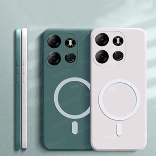 Itel A05s Case Colorful Fashion TPU Soft Silicone Magnetic Wireless ...
