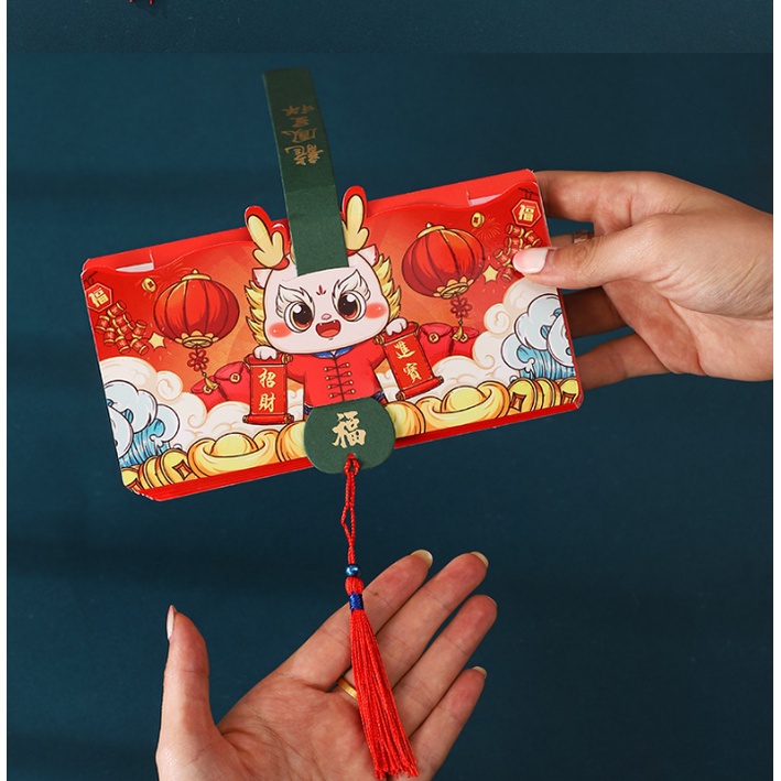 Lucky envelopes with 2 compartments, 6 compartments, 10 compartments ...