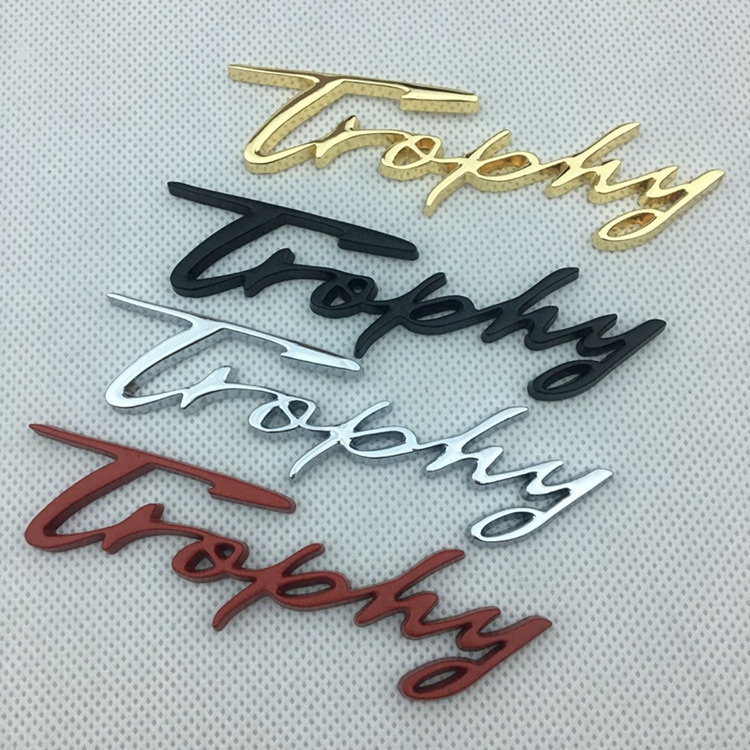 Trophy logo English letter emblem for MG 6 7 Pilot MG6 Car side sticker ...