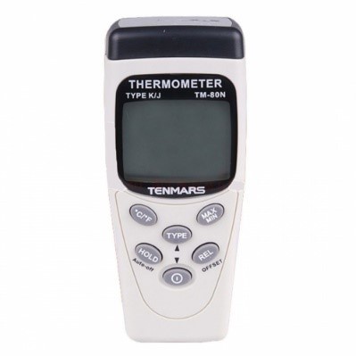 TM-80N Thermocouple Thermometer Type K/J Tenmars with Type k 1m wire | Shopee Philippines