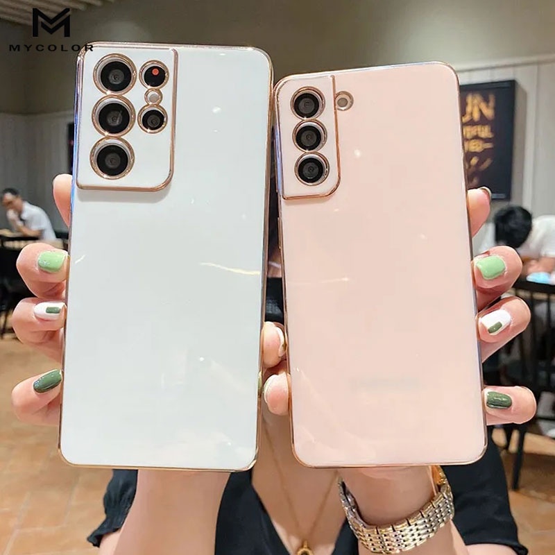 Plating TPU Case For Samsung ss Galaxy A55 A35 A54 A34 A25 A24 A15 A14 A05 A05s 5G 4G 2024 ...
