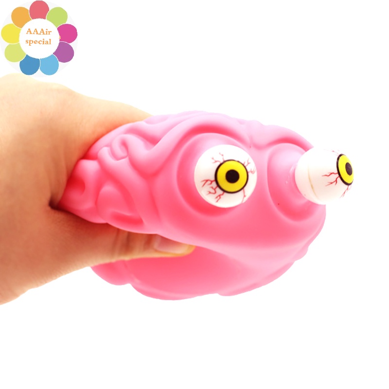 SEMEBY Anti Stress Flippy Brain Squishy Eye Popping Squeeze Fidget Toy ...