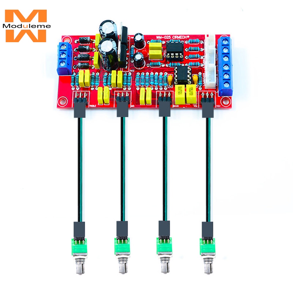 Volume Control Board HIFI NE5532 Tone Board Preamplifier Preamp Module ...
