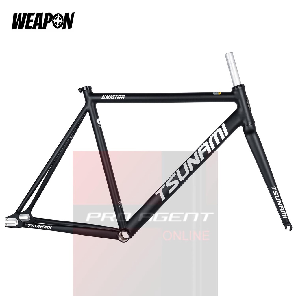TSUNAMI SNM100 AND FRONTERA FRAME WITH FORK FIXIE / TRACK FULL ALUMINUM ...