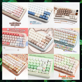 PBT Cat Ear Shape Keycaps/set MAO/MOA/XDA/Cherry Profile Five-sided ...