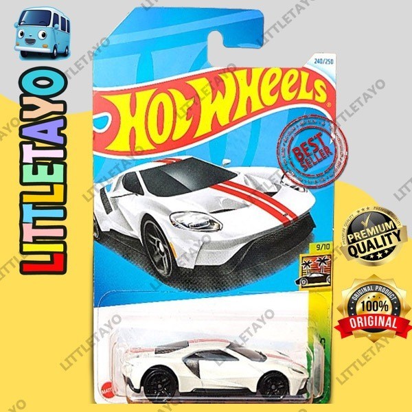 Hot Wheels 17 Ford GT White Black Blue GT40 GT 40 Shelby Mustang ...