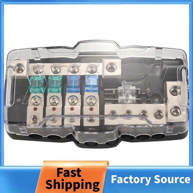 Multi-functional LED Car Audio Stereo ANL Fuse Holder Distribution 0 ...