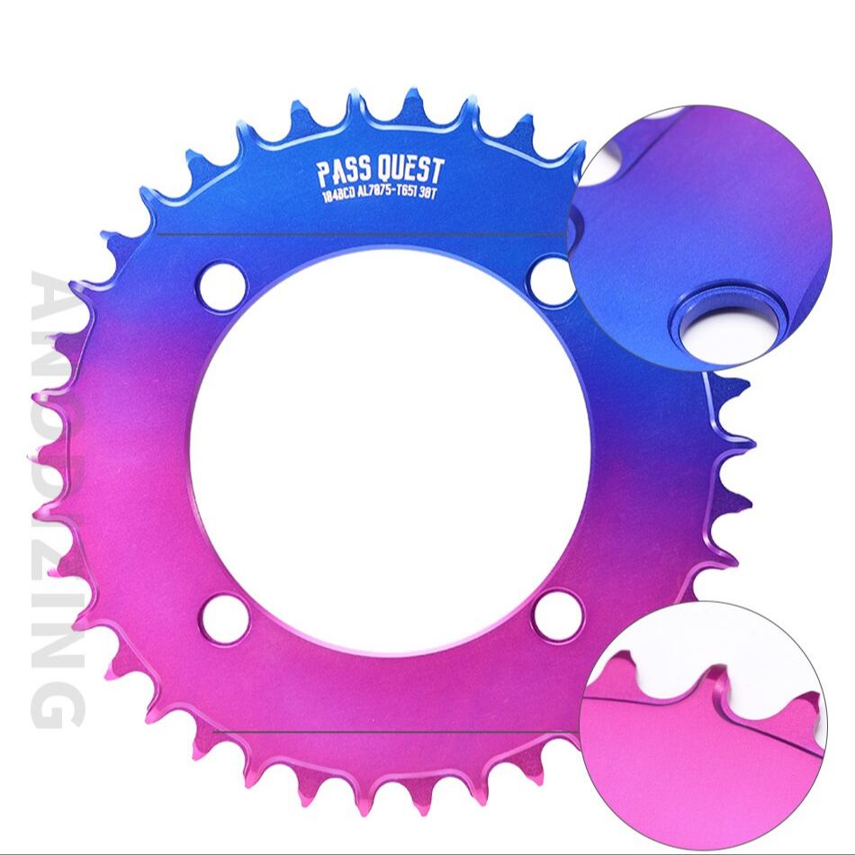 PASS QUEST 104BCD Round AERO Colorful Mountain Bike Road Bike Narrow ...