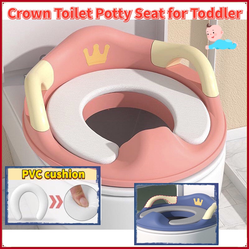 Crown Toilet Seater Potty Training Seater for Kid with Handles Toilet ...