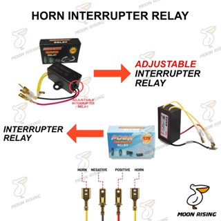 MOTORCYCLE INTERRUPTER HORN RELAY RAPID RELAY MINI DRIVING RELAY ...