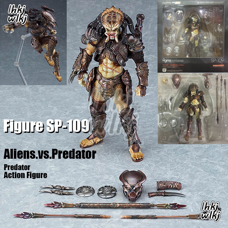Action Figure Aliens.vs.Predator Figma SP-108 Aliens SP-109 Predator ...
