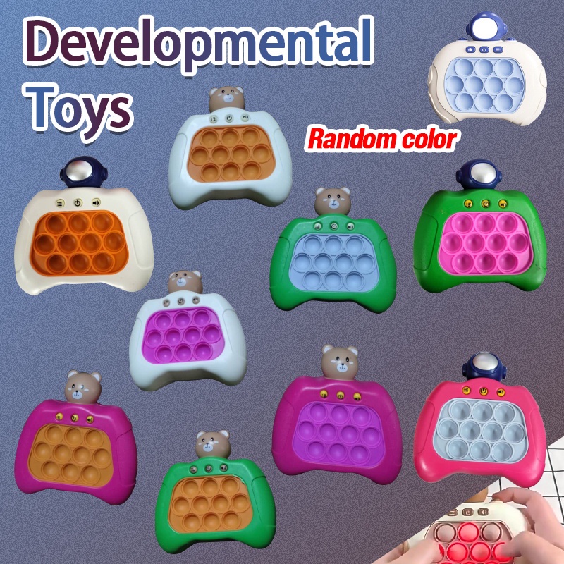 Quick Push Pop It Game Console Pop It Sensory Fidget Toys For Kids ...