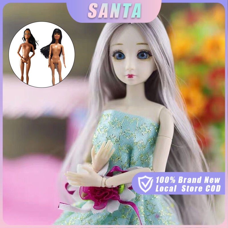 New 30CM 1/6 BJD Dolls Beautiful Girl Doll White/Black Skin Doll Girl Princess Toys Birthday ...