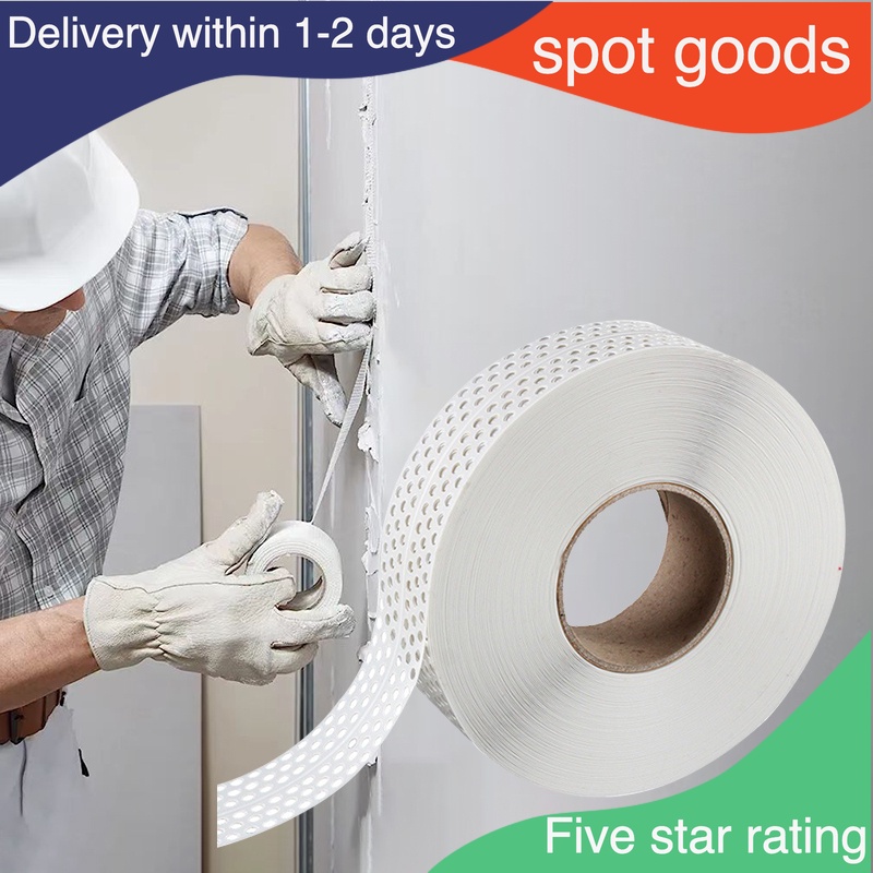 Self adhesive PVC Corner bead tape 5cm x 40m, PVC corner tape for ...