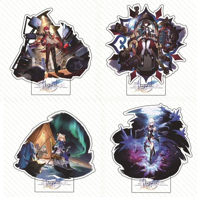 Standee Game Honkai:Star Rail Dan Heng Jing Yuan March 7th Kafka Blade ...