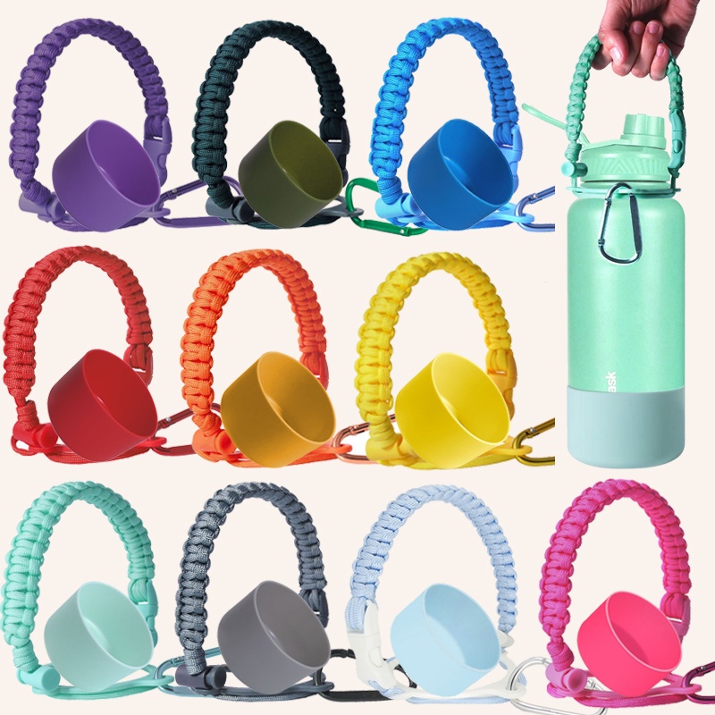 linbaiflask Accessories Silicon Boot for 22oz flask Paracord and Boot ...