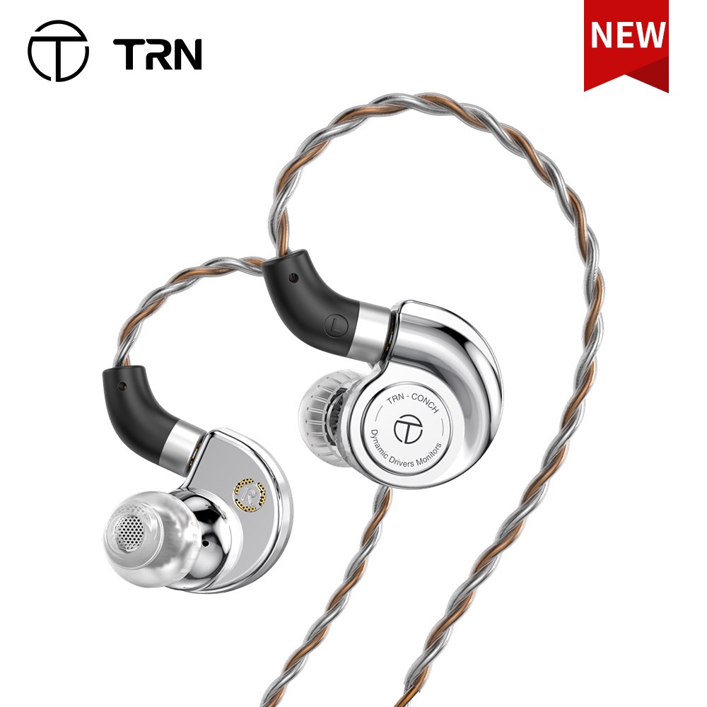 TRN Conch High-performance DLC Diaphragm Dynamic HiFi Earphones In-Ear ...