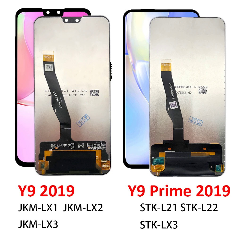 Display For Huawei Y9 Prime 2019 STK-L21 STK-L22 STK-LX3 Lcd Touch Screen Assembly Y9 2019 JKM ...