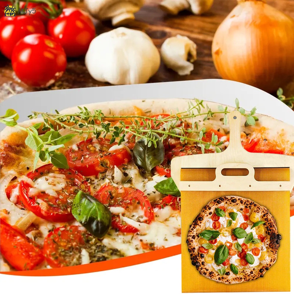 Sliding Pizza Peel With Handle Multi-Purpose Pizza Transfer Board For Indoor Outdoor Ovens ...