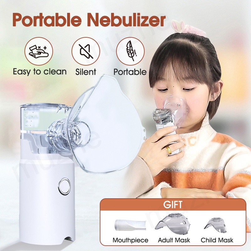 [COD] Portable Nebulizer For Asthma Handheld Nasopharyngeal Nebulizer ...