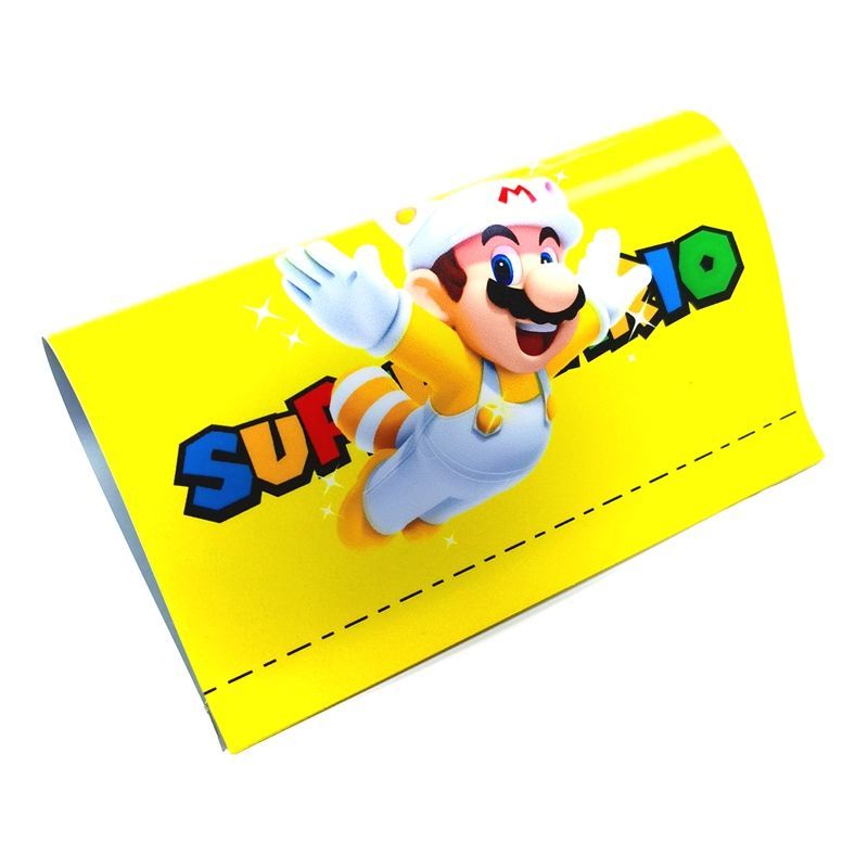 Mario Car Sticker Super Mario Car Wash Label Sticker Creative Rider ...