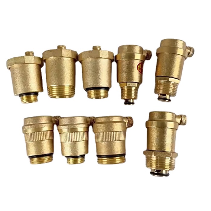 【XL】Brass automatic exhaust valve dn15 20 25 tap water heater valve 4 ...