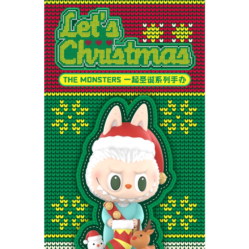 [Ready Stock] POPMART LABUBU Together Christmas Series Figure Ornaments ...
