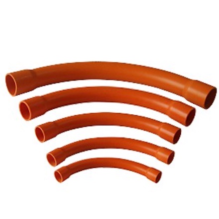 Atlanta PVC Elbow, PVC Conduit Elbow 45 Degrees PVC Long Elbow - 90mm ...