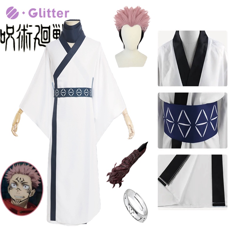 Anime Jujutsu Kaisen Ryomen Sukuna Cosplay Costume for Adult Men Women ...
