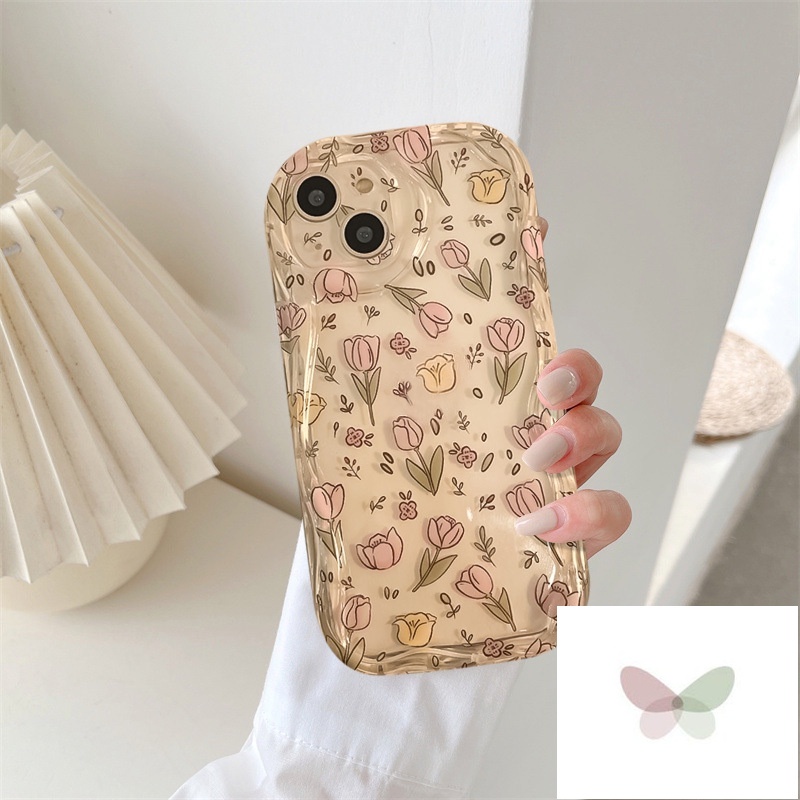 Sirang bulaklak tulip mobile phone case ay angkop para sa Huawei Nova ...