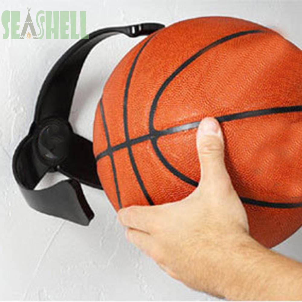 Basketball Football Wall Mounted Storage Rack Soccer Balls Claw Display ...