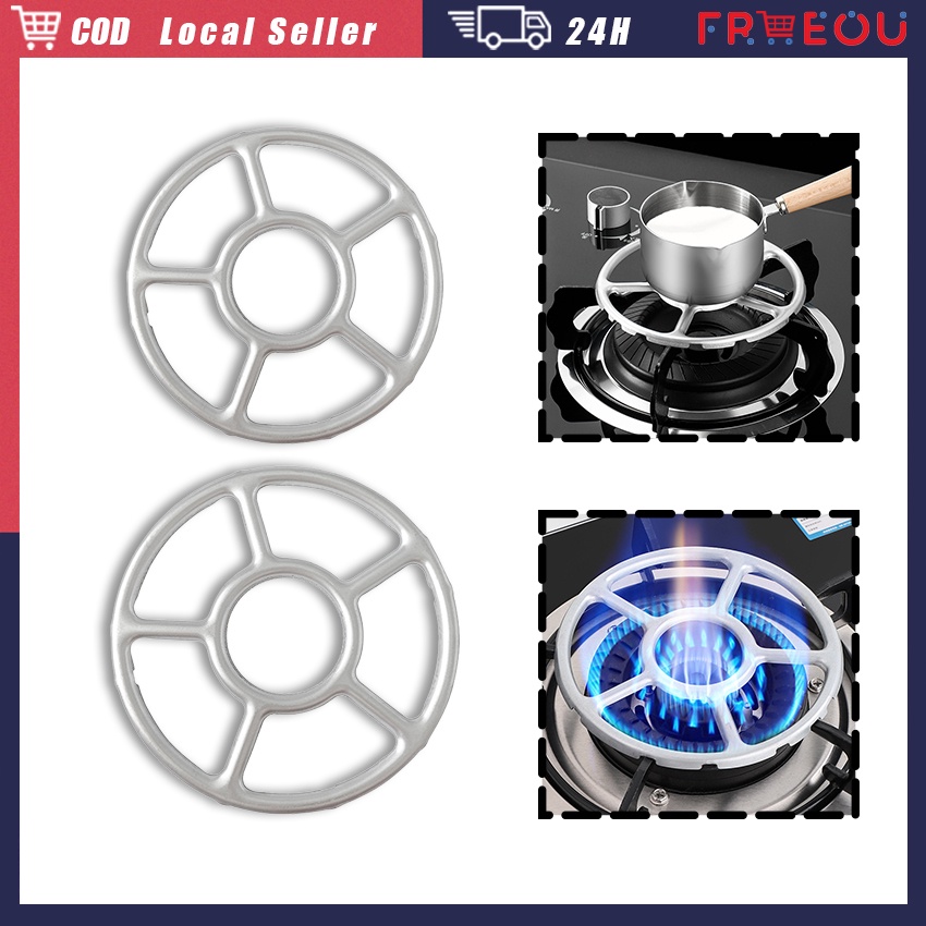 Coffee Moka Pot Stand Anti Slip Gas Stove Cooker Plate Support Ring Gas ...