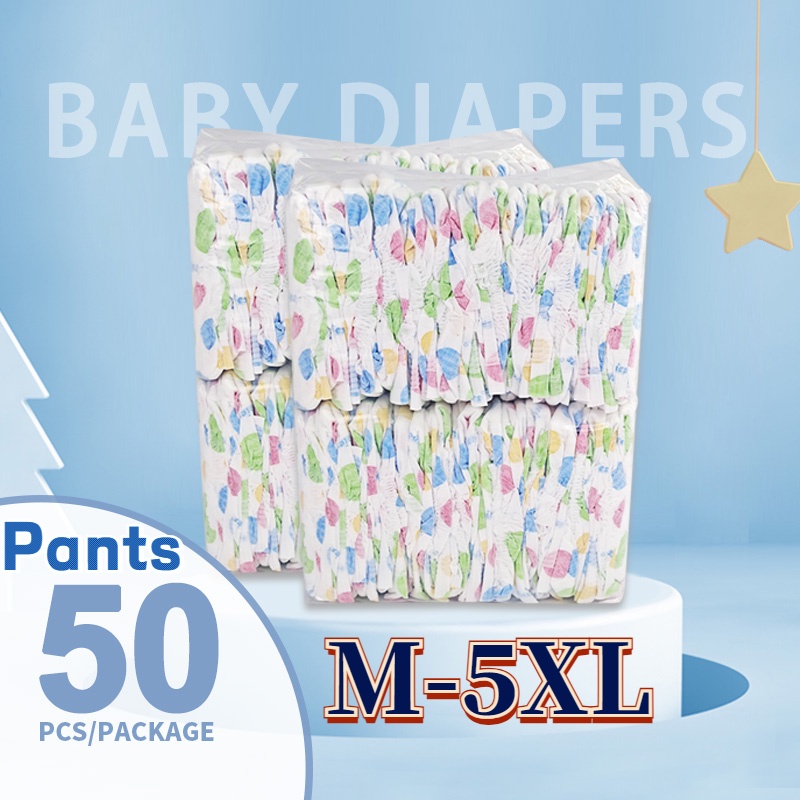 Happily Babies Diaper Pants for Baby 50pcs Korean Diapers Disposable ...