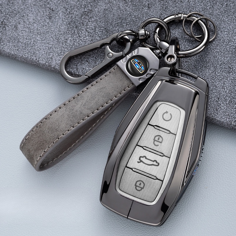 Metal Car Key Cover Case Fit for Geely Coolray X6 X7 EX7 Geometry C ...