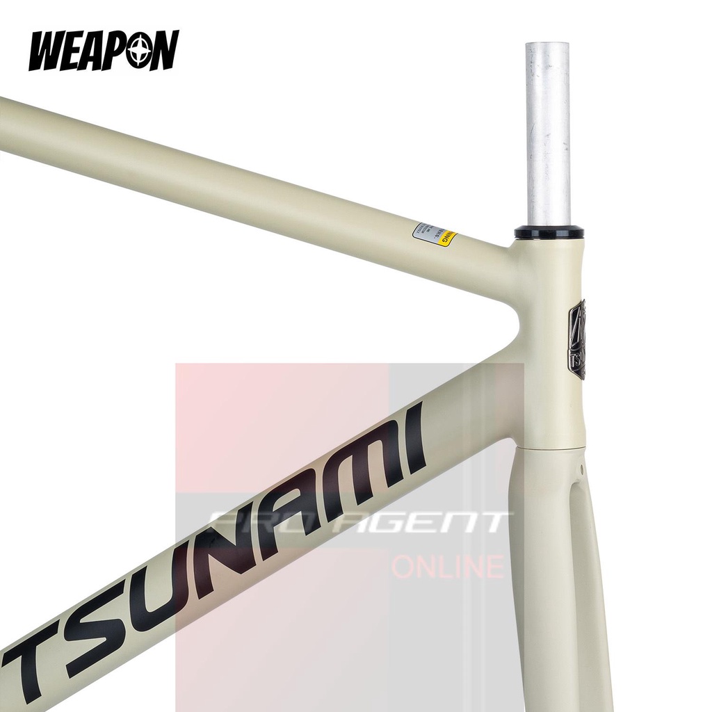 TSUNAMI SNM100 AND FRONTERA FRAME WITH FORK FIXIE / TRACK FULL ALUMINUM ...