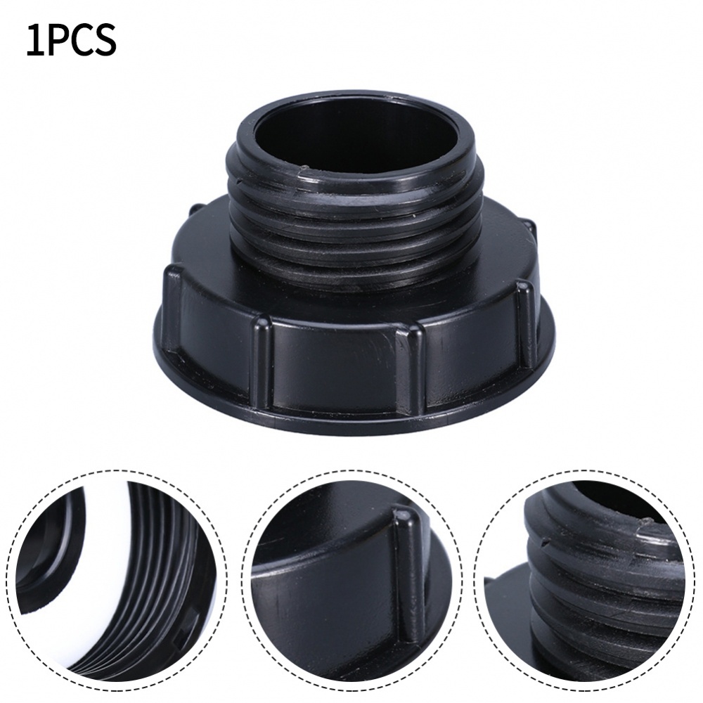 IBC Adapter 80mm Black IBC Tank Connector For IBC Containers Connector ...
