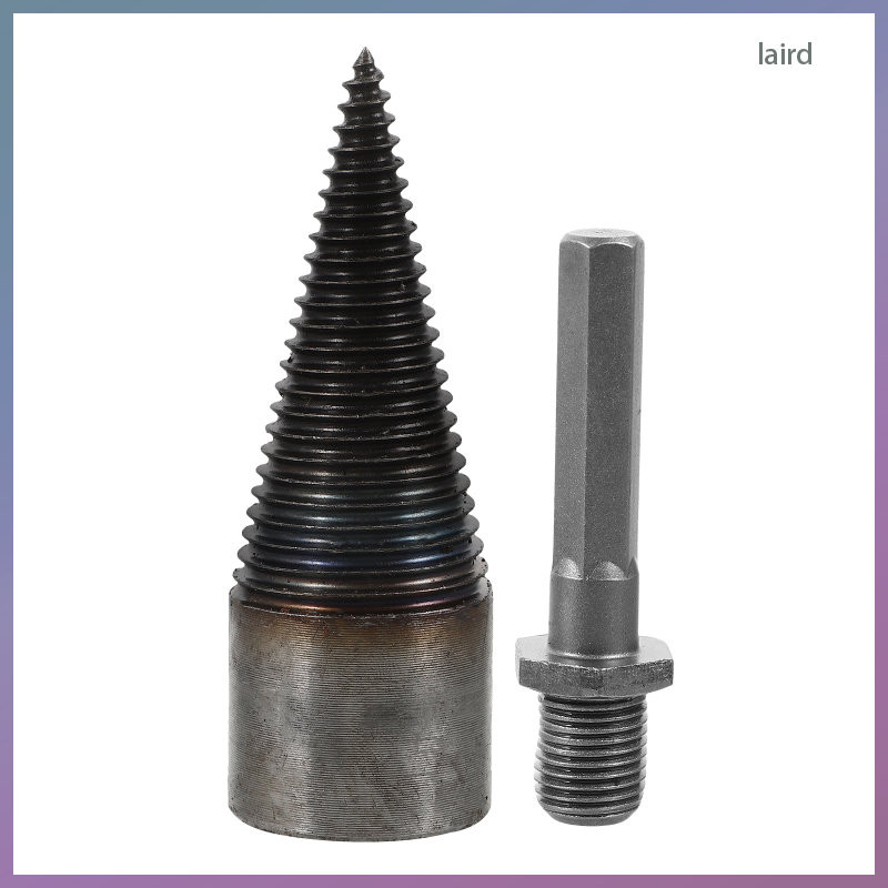 Manual Log Splitter Logs Wood Chopping Bit Firewood Power Drills ...