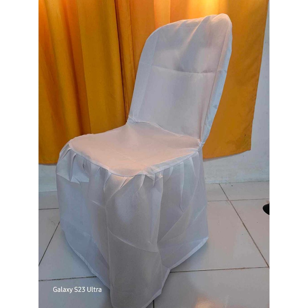Catering Chair Cover and Ribbon/Geena Fabrics | Shopee Philippines
