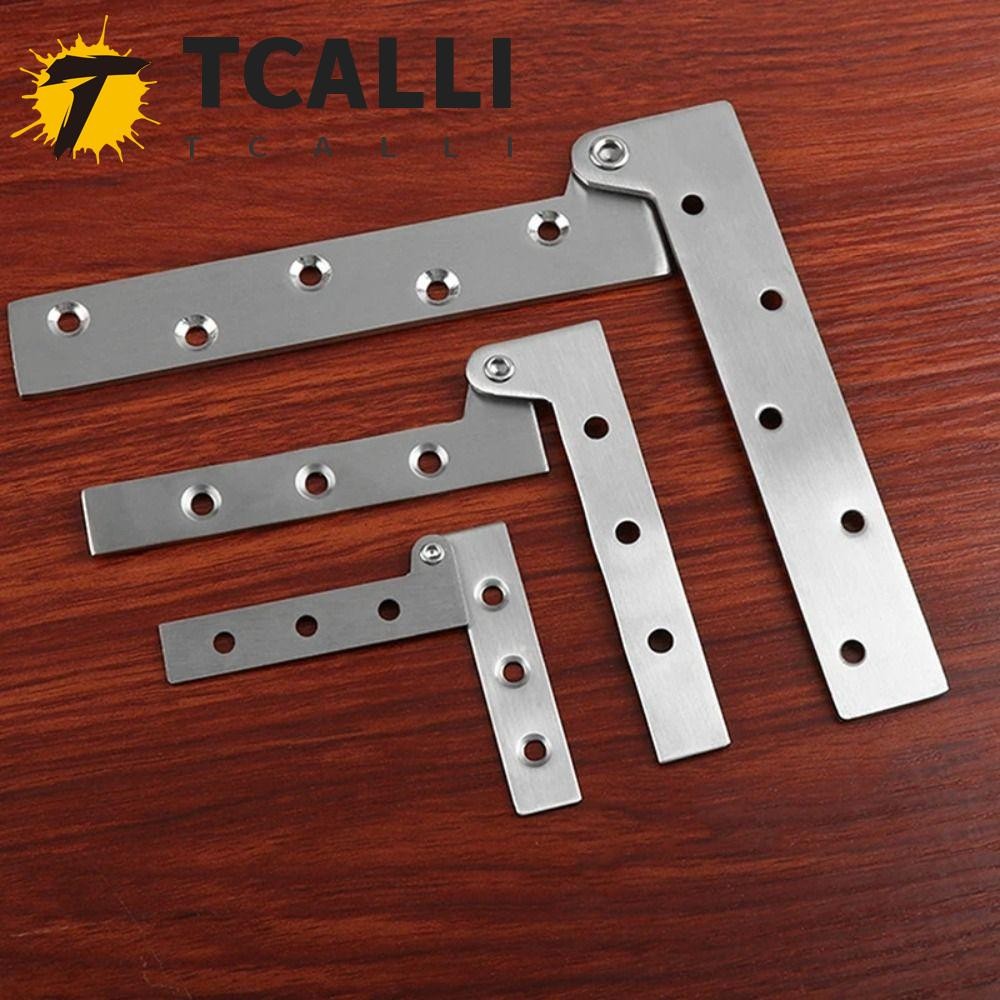 TCALLI 2PCS Hidden Hinges, Chicken beak Seven-word Invisible Door Pivot ...