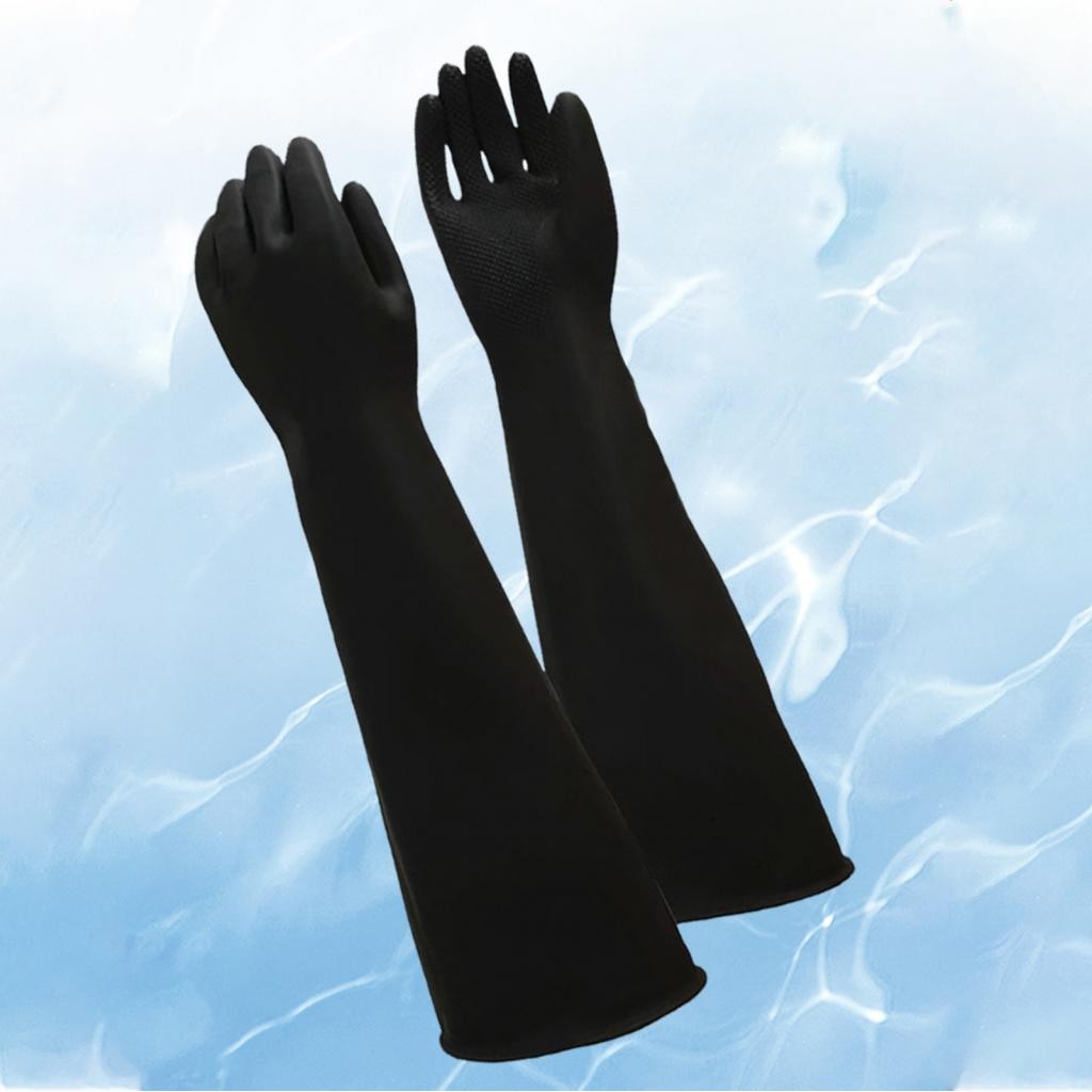 Guli Latex Rubber Gloves Tear Resistant Reusable Heat for Agriculture ...