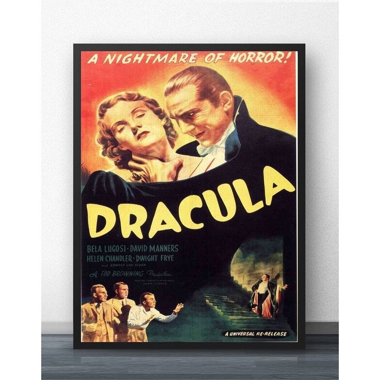 Dracula Horror Gift Movie Anime Comic Picture Poster Prints On the Wall ...
