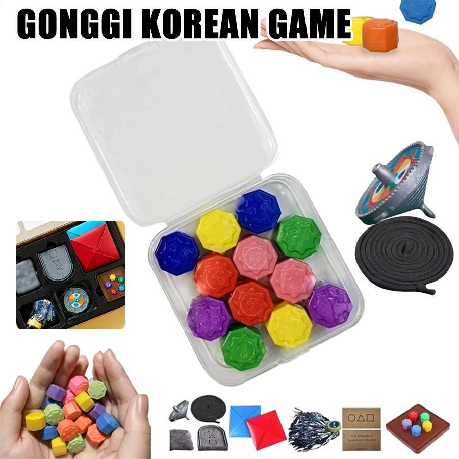 Squid Game 2 Gonggi Stones Korean Jacks Game 3D Printed Set Stone ...