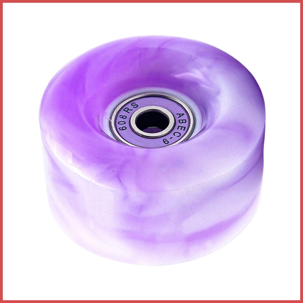 Roller Skate Wheels Indoor Roller Skate Wheel with Bearing Mixed Color ...