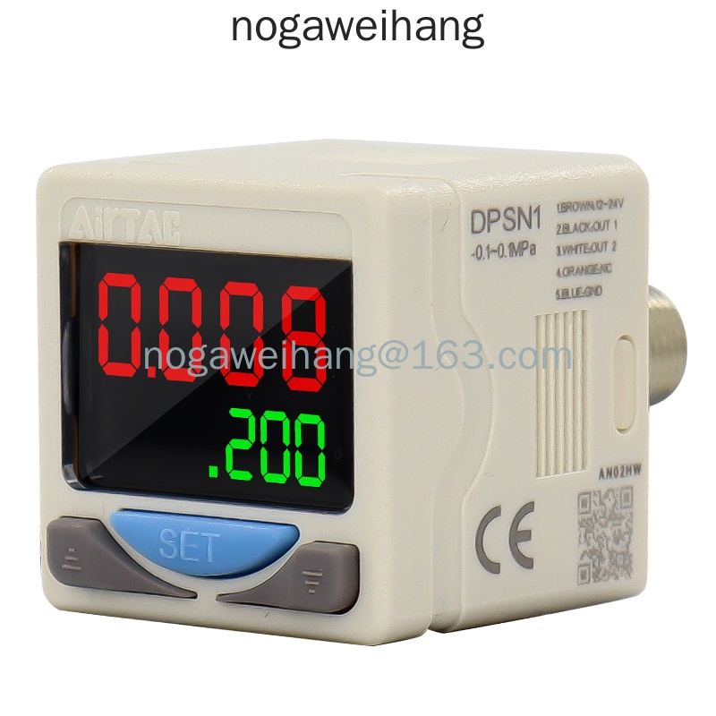 AirTac Negative pressure electronic pressure gauge DPSN1-10020 vacuum ...