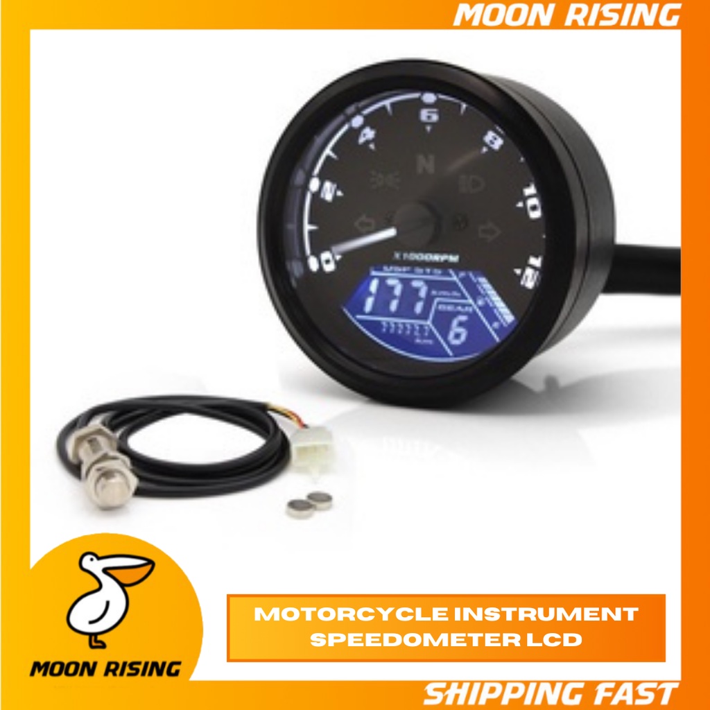 MOTORCYCLE MODIFIED INSTRUMENT BABOON LCD INSTRUMENT SPEEDOMETER LCD ...